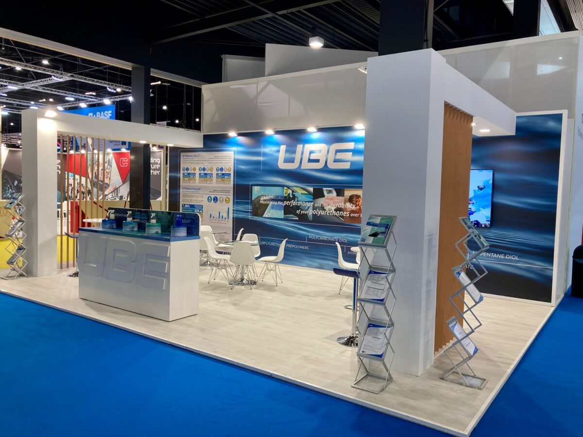 Stand de UBE inaugurado en la feria UTECH (Maastricht) – Bion-B ...